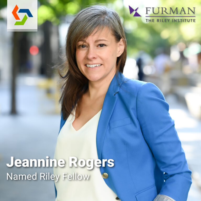 Jeannine Rogers Named Riley Fellow - SCRA: South Carolina Research ...