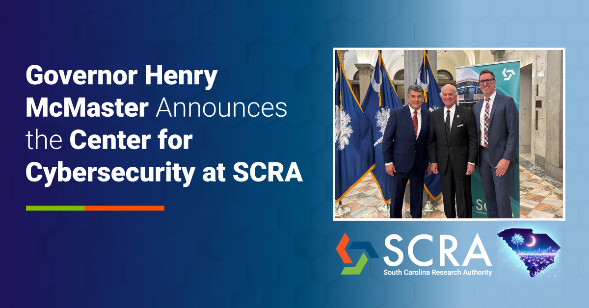 Gov. Henry McMaster Announces the Center for Cybersecurity at SCRA ...